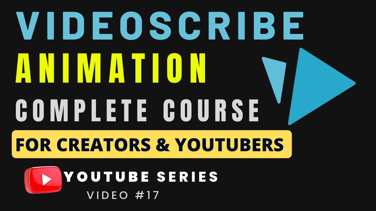 Video Scribe Complete Course | YouTube Premium Course Class No 17 - YouTube