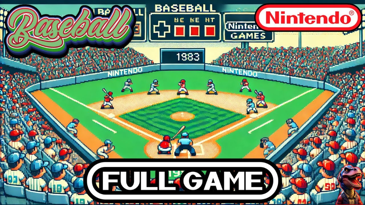 Baseball 1983 | NES Longplay | Classic Retro Gameplay | No Commentary ...