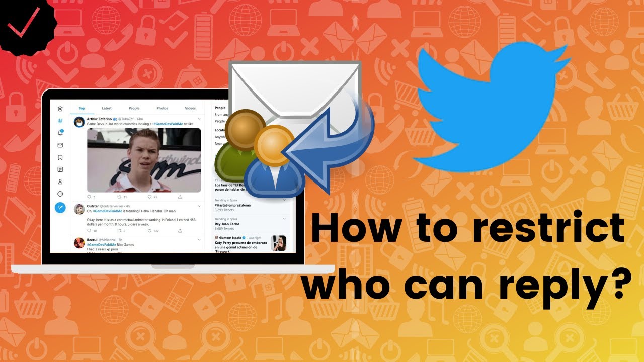 How to restrict who can reply to your tweet on Twitter? - YouTube