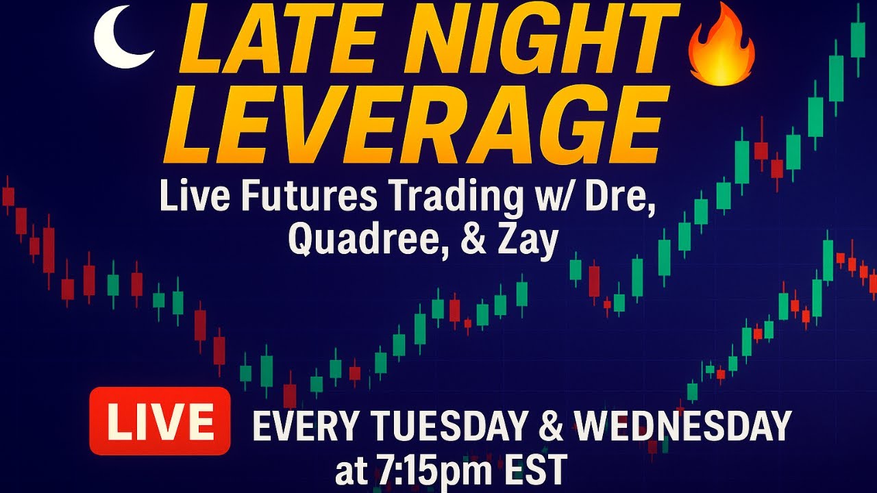 Late Night Leverage | Live Futures Trading | Tuesday October 7th, 2025 ...