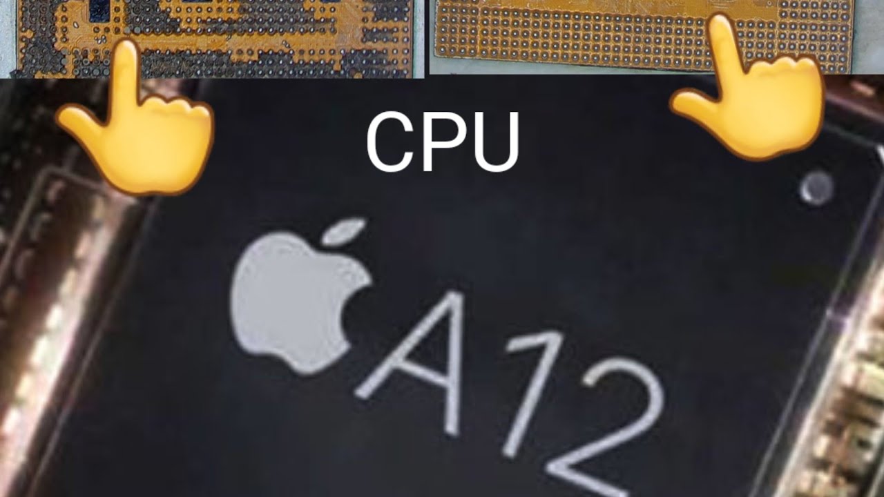 A12 CPU Cleaning and Reball #mobile#repair - YouTube