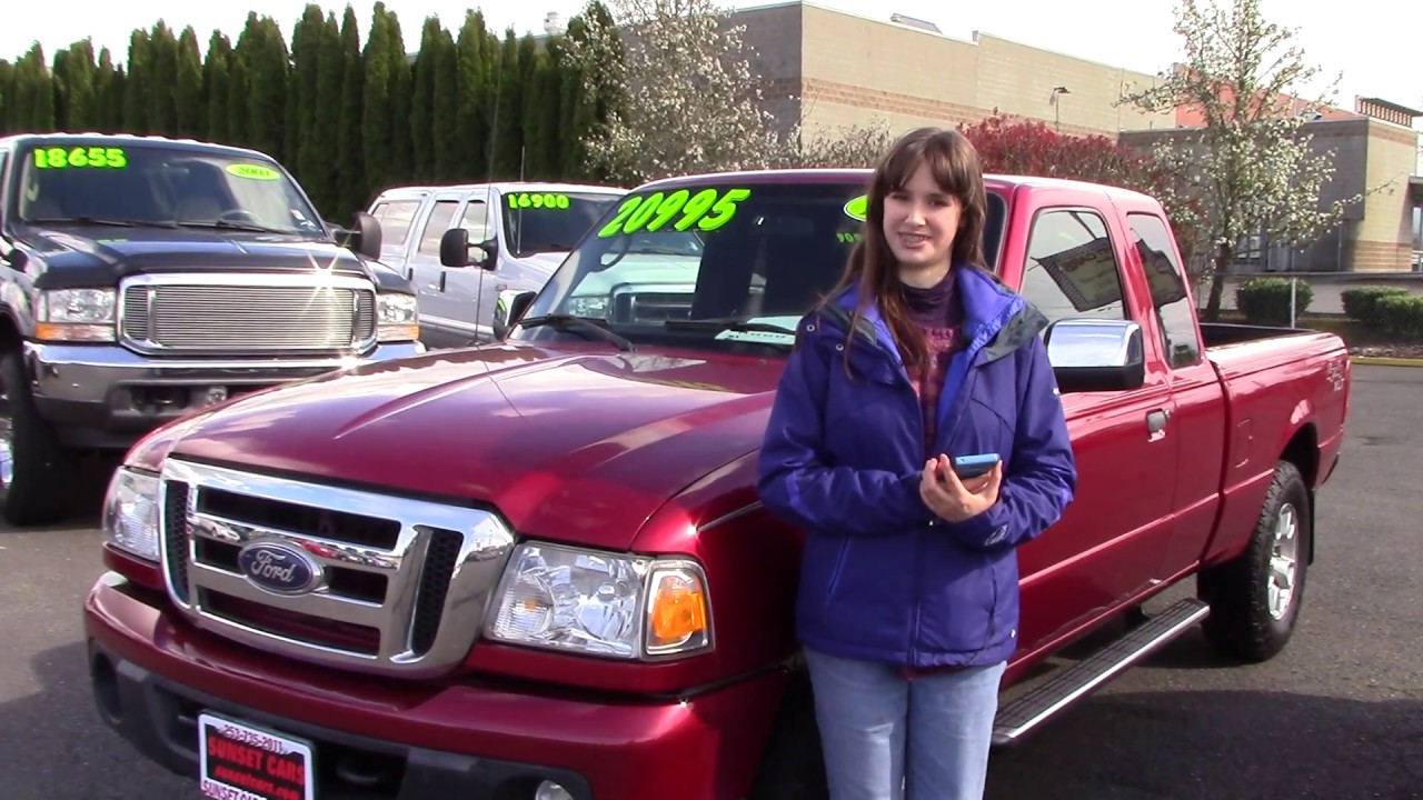2011 Ford Ranger XLT (Stock #96977) at Sunset Cars of Auburn - YouTube