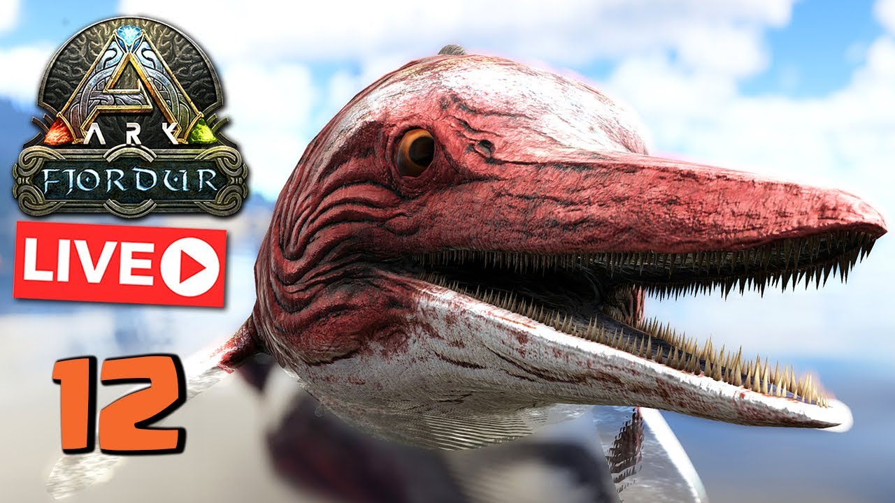 PRIMEIROS DINOS AQUÁTICOS - ARK FJORDUR VANILLA #-12 ARK: SURVIVAL ...