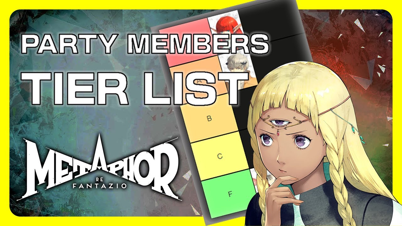 Ranking Metaphor ReFantazio's Party Members in a Tier List - YouTube