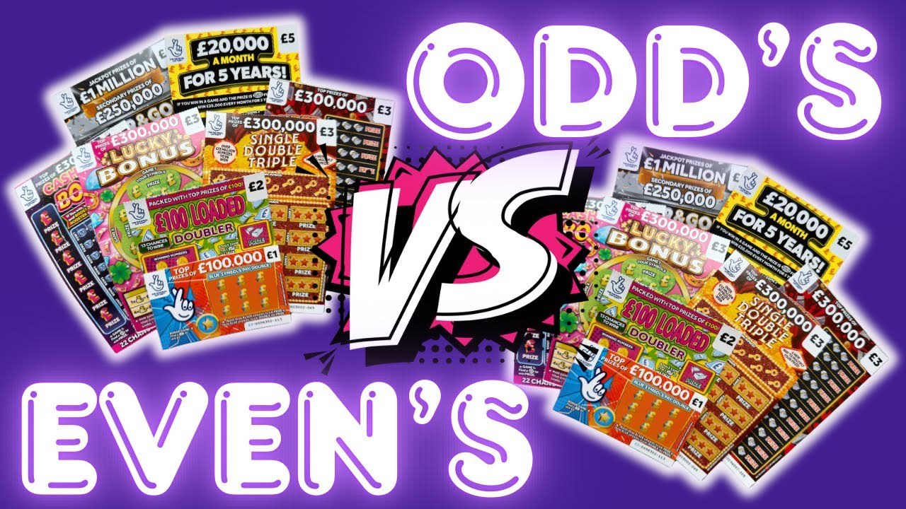 🤑 Do scratch ticket numbers matter? Odds VS Evens on the national ...