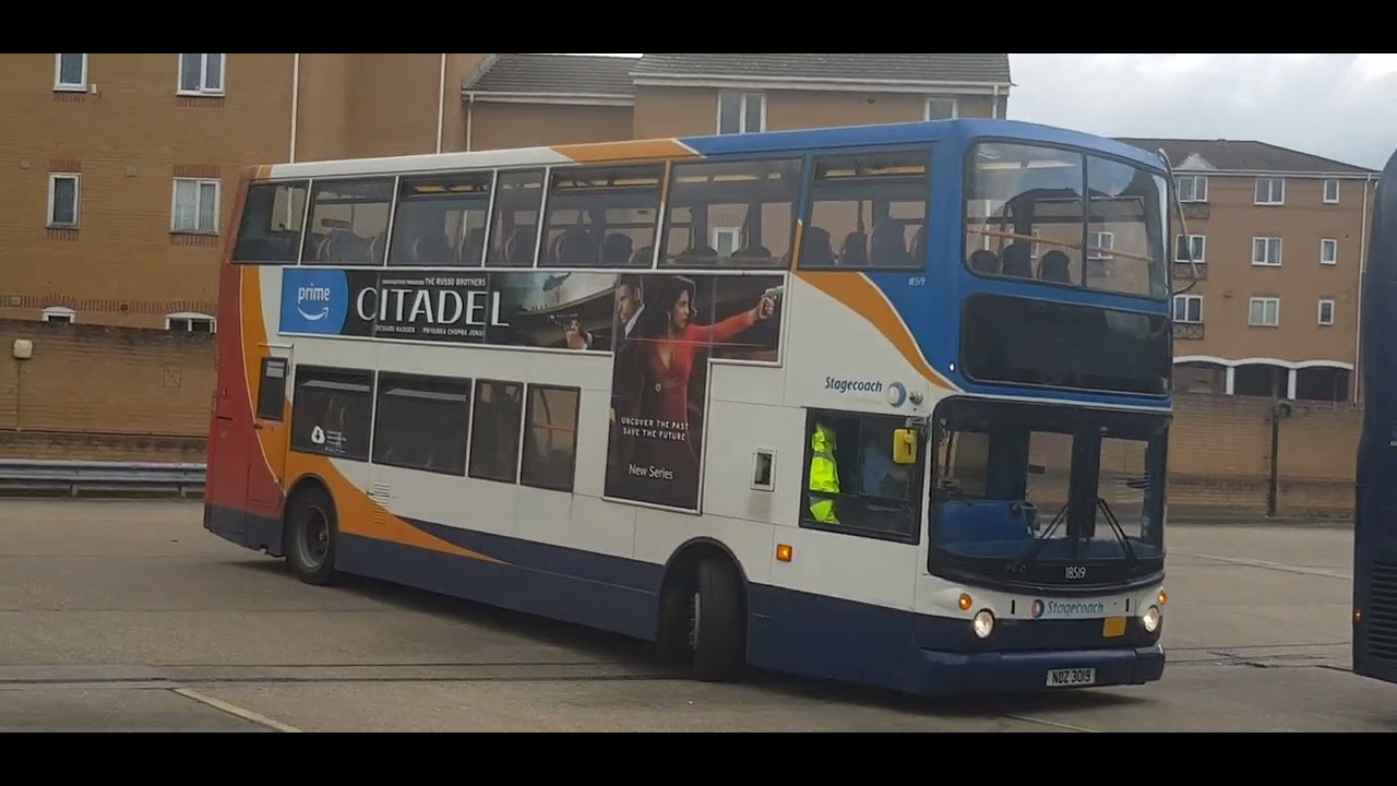 Here is the stagecoach bus 18519 in Aldershot Thursday 4 May 2023 - YouTube