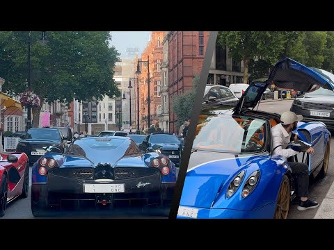 Saudi Billionaire Driving His $4M Pagani Huayra ‘Tempesta’ In London! *Insane Reactions!*