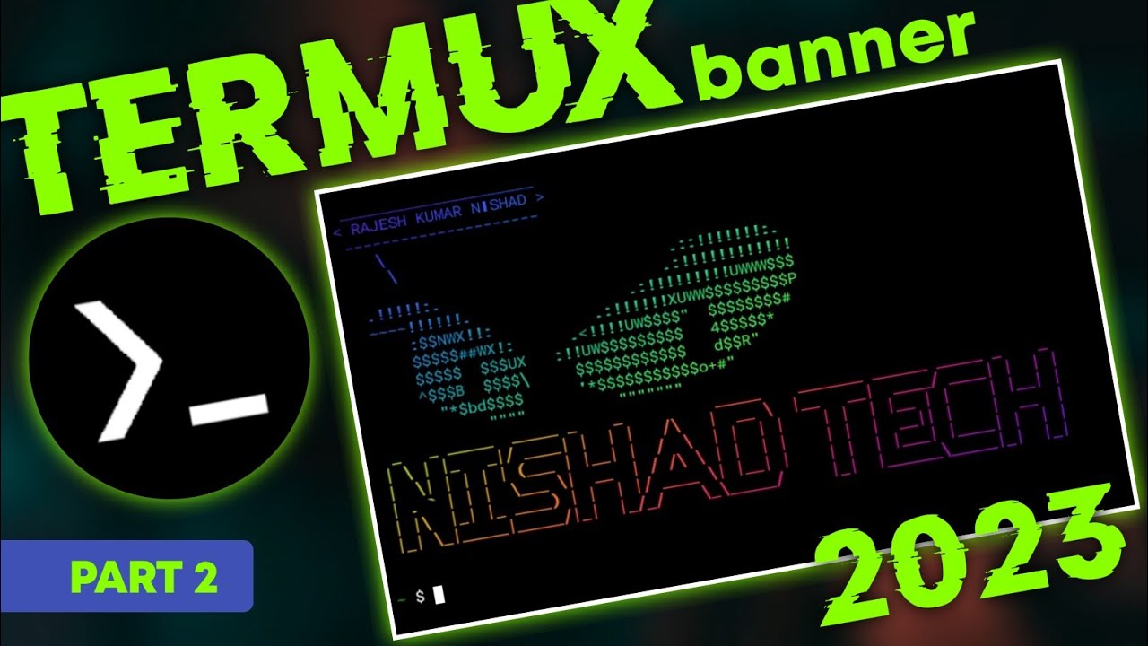 Termux banner setup [PART 2] - YouTube