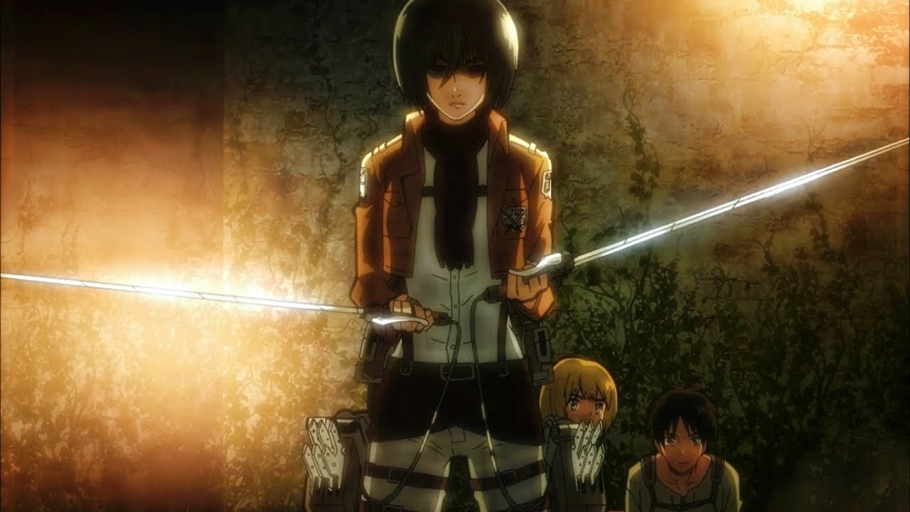 Attack On Titan : Mikasa Ackerman AMV - Not Gonna Die - YouTube