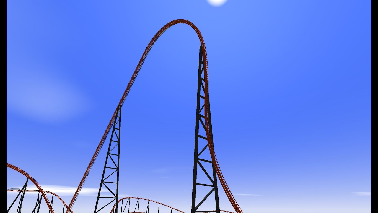 Thunderstrike 413 POV, A Beyond Vertical Giga/Strato Coaster With ...