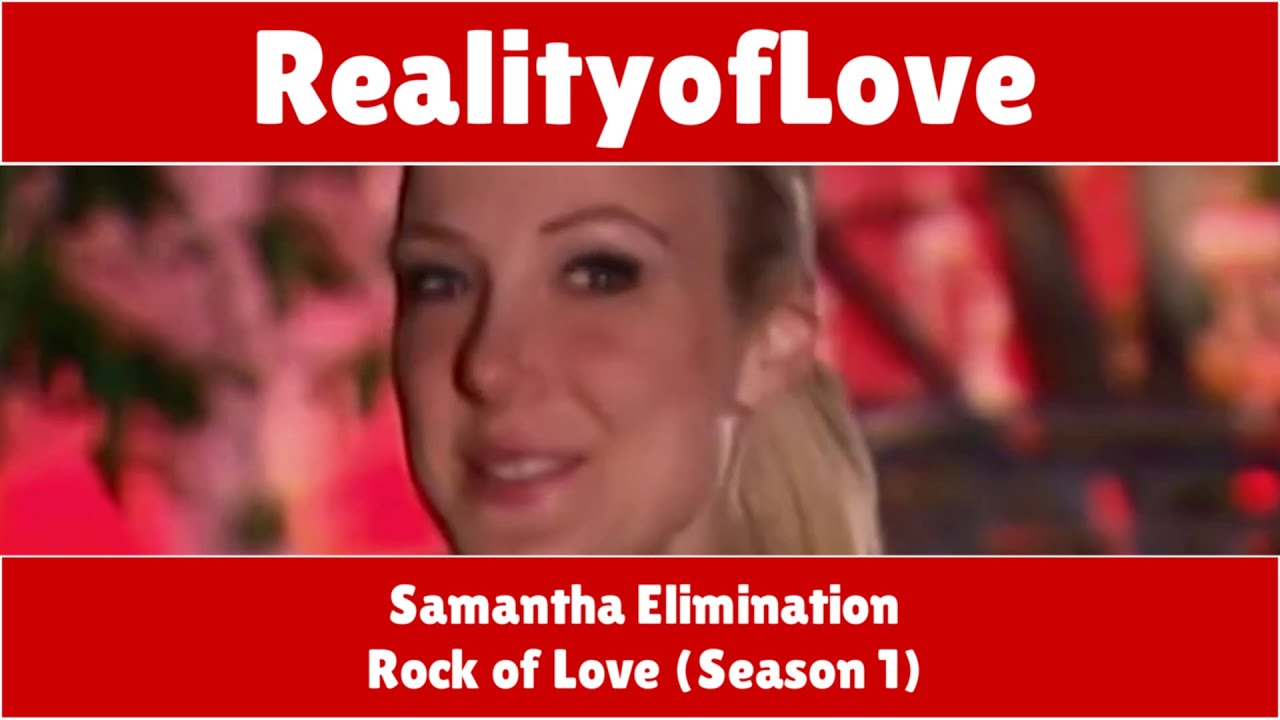 Rock of Love (Season 1) - Samantha Elimination - YouTube