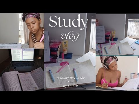 Study Vlog | study day in my life | study with me for financial ...