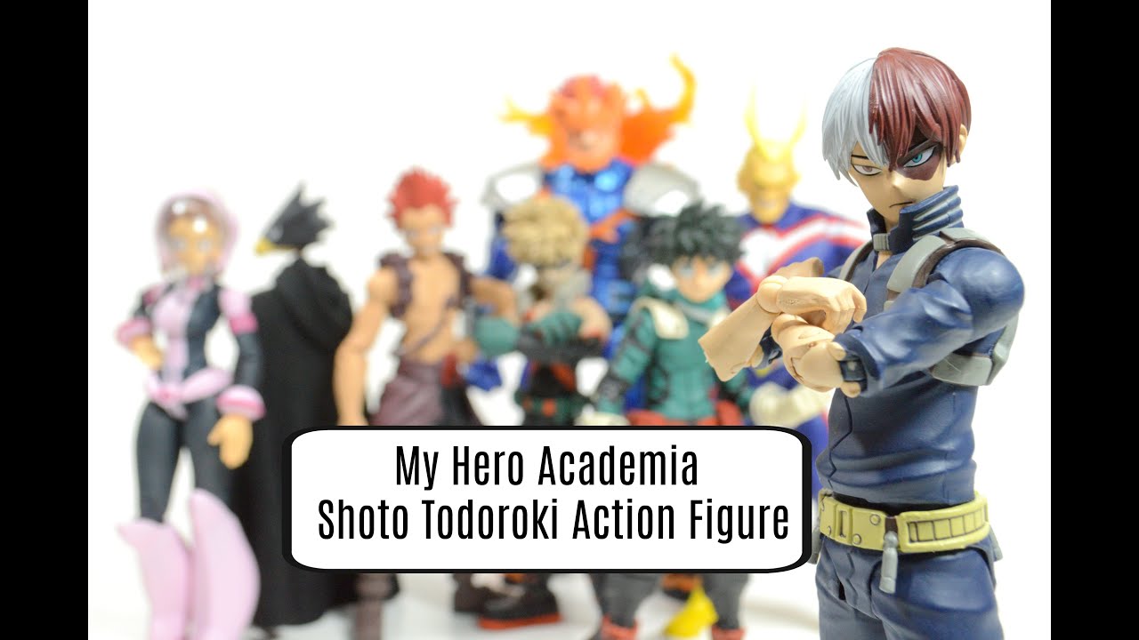 McFarlane Toys My Hero Academia Shoto Todoroki Action Figure Review ...