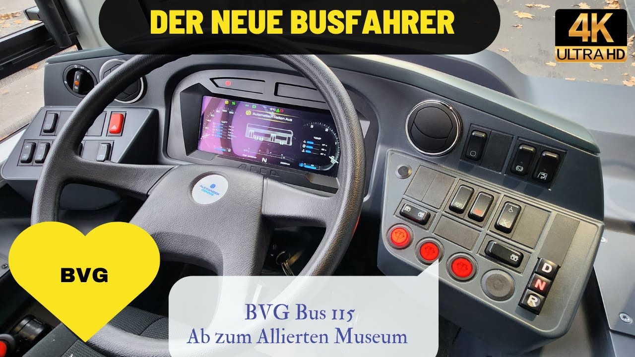 🚌 Berlin auf Rädern: Die Buslinie 115! 🏙️ - YouTube