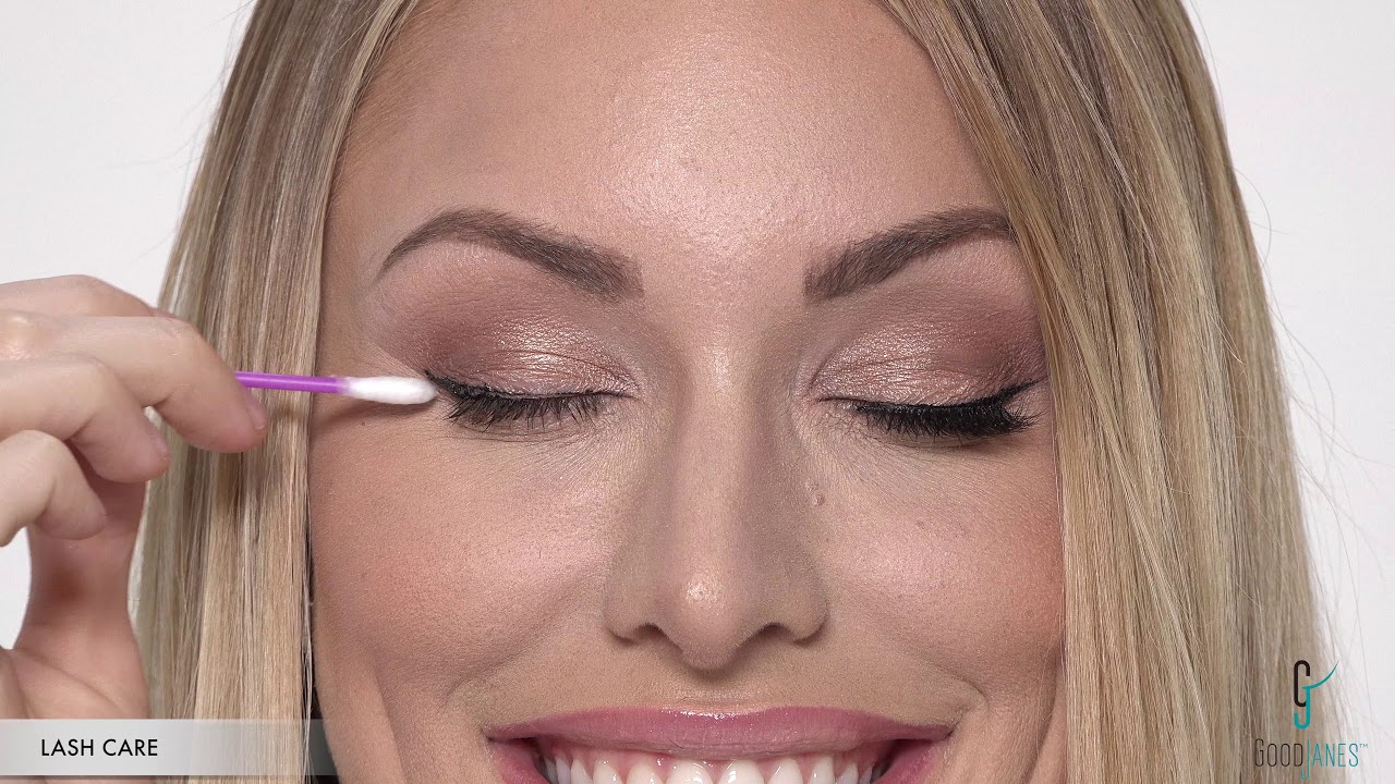 Caring For Your Lashes - YouTube