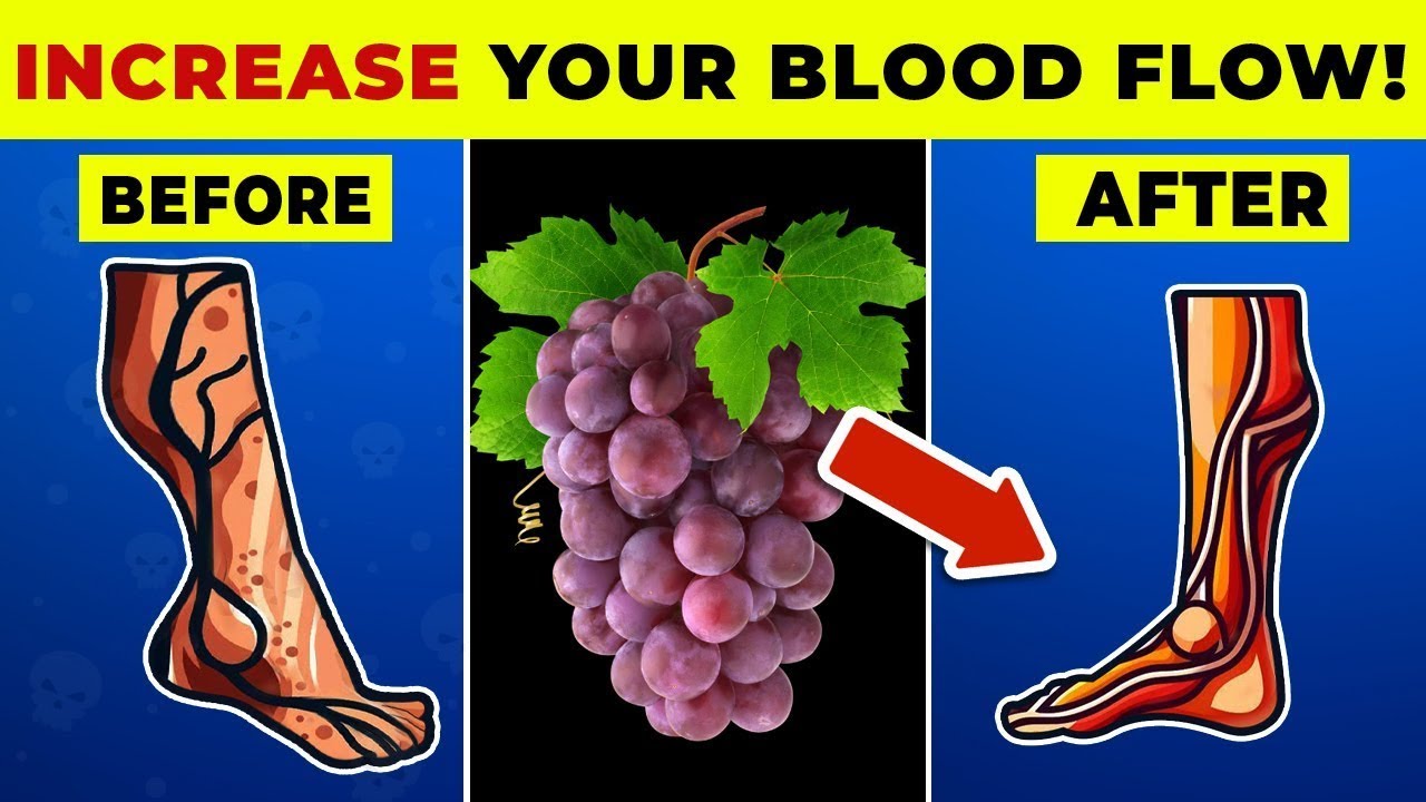 10 Best Foods to BOOST Leg and Foot Circulation In 24 HOURS! - YouTube