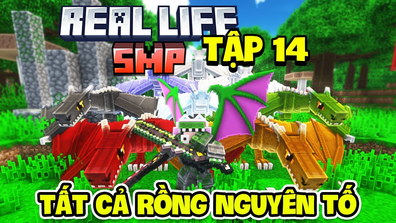 Minecraft Real Life SMP * TẬP 14 | SỞ HỮU TẤT CẢ RỒNG NGUYÊN TỐ ...