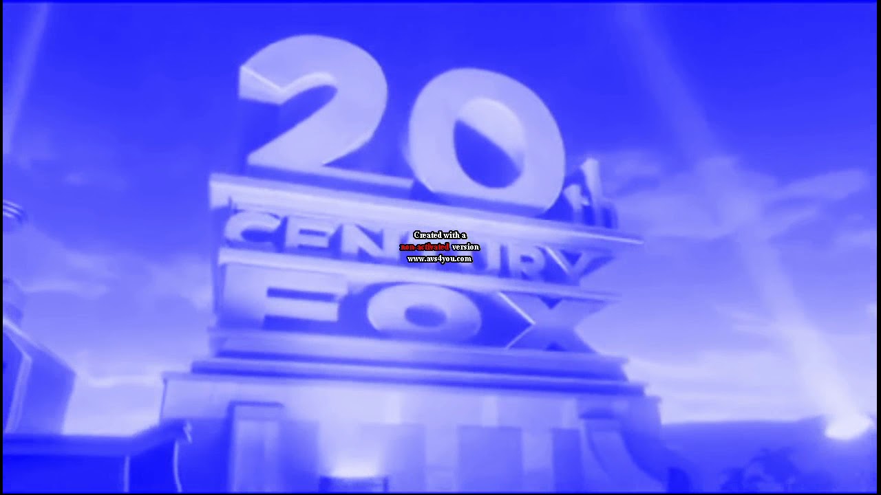 20th Century Fox Logo 2009 in Green Major (Blue Version) - YouTube