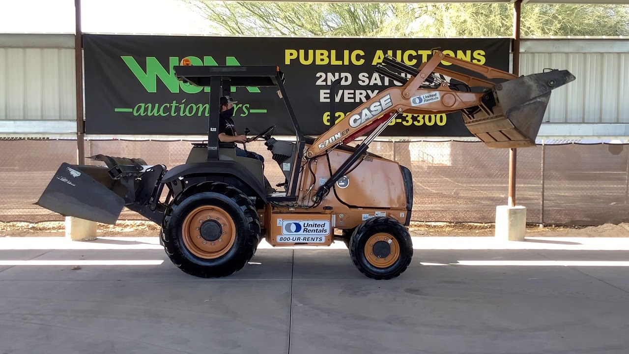 2016 Case 570N EP Skip Loader For Virtual Online Auction February 13 ...