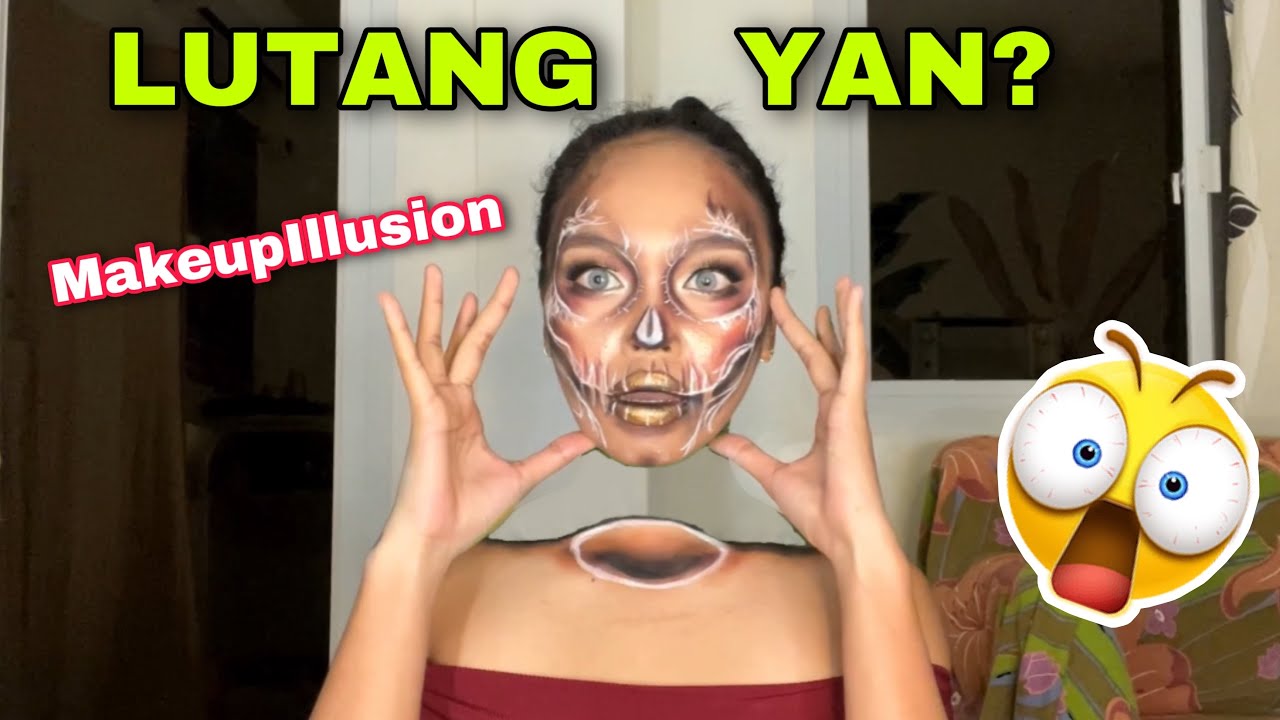 FLOATING HEÀD MAKEUPILLUSION! Halloween Special - YouTube