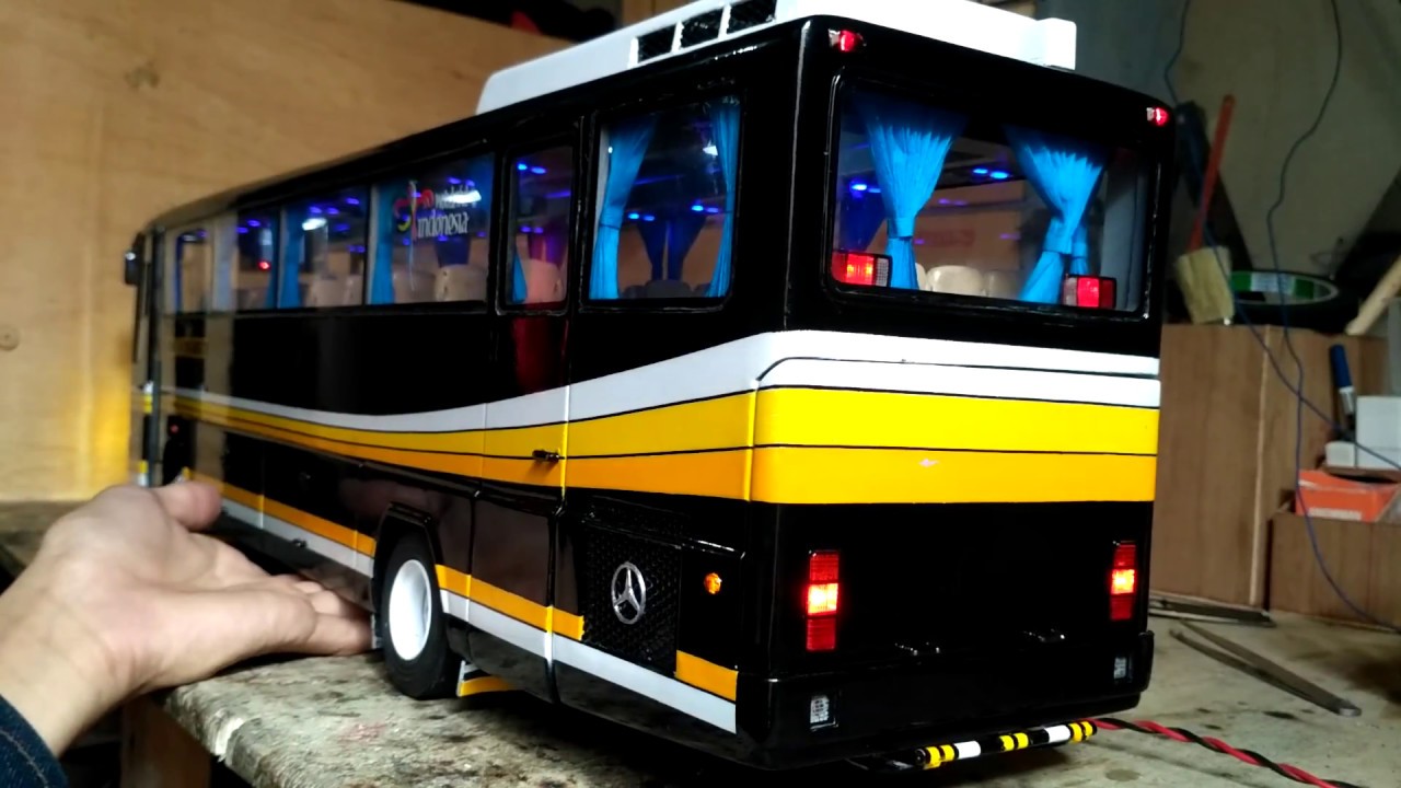 AMAZING BUS MINIATURE | HAND MADE - YouTube