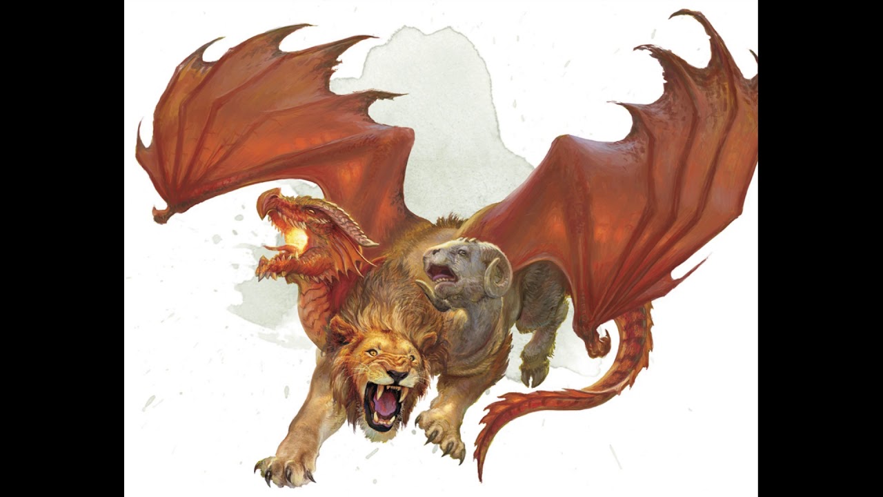 Chimera Roar D&D - YouTube