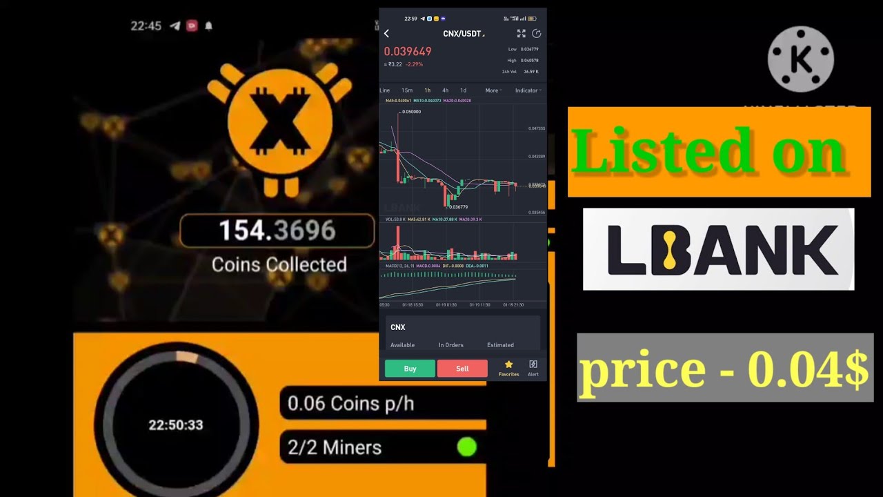 CoinX crypto mining app| coinx update | coinx list ho gya| - YouTube