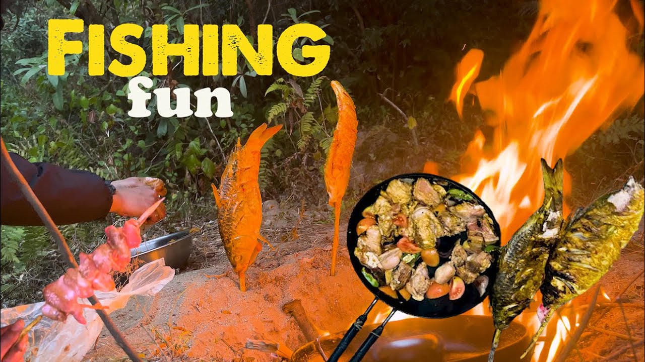 Fishing for Fun: Reeling in Memories and Fish! || Nepal - YouTube