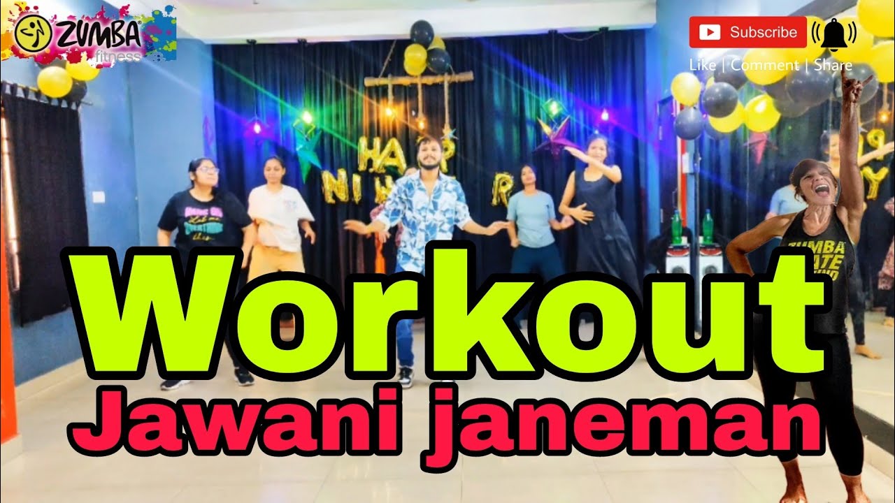 javani Jaaneman Zumba Bollywood workout fitness weight loss # ...