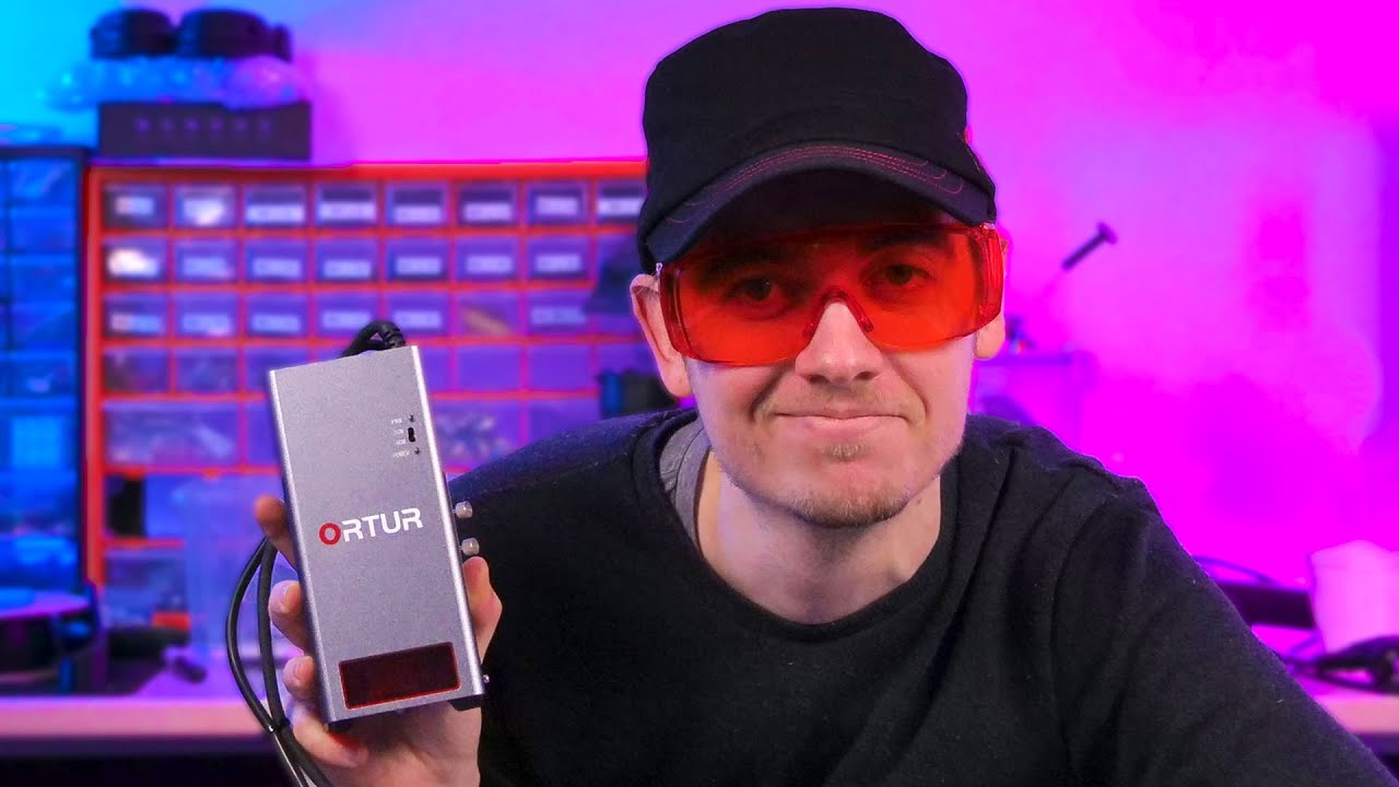 Module laser Ortur 40W ⚡ Plus de puissance pour votre machine ⚙️ Testé ...