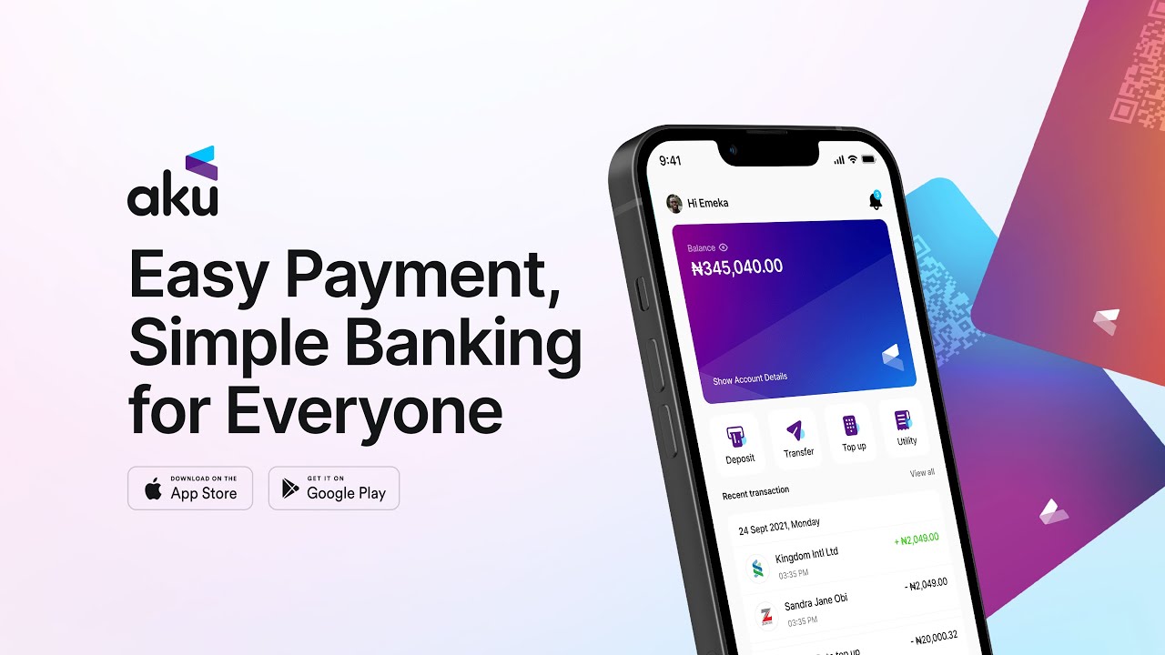 Enjoy Simple Banking with Aku - YouTube