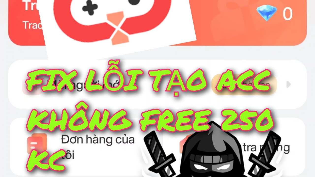 Cách Để Fix Lỗi Tạo Acc Ug Phone Không Free 250 Kim Cương # ...