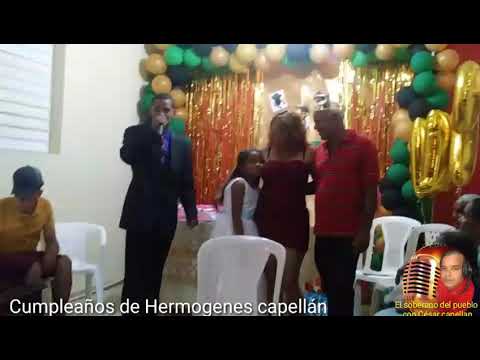 Cesar Yovani capellan maestro de ceremonia Dic. 2019 del cumpleaños ...