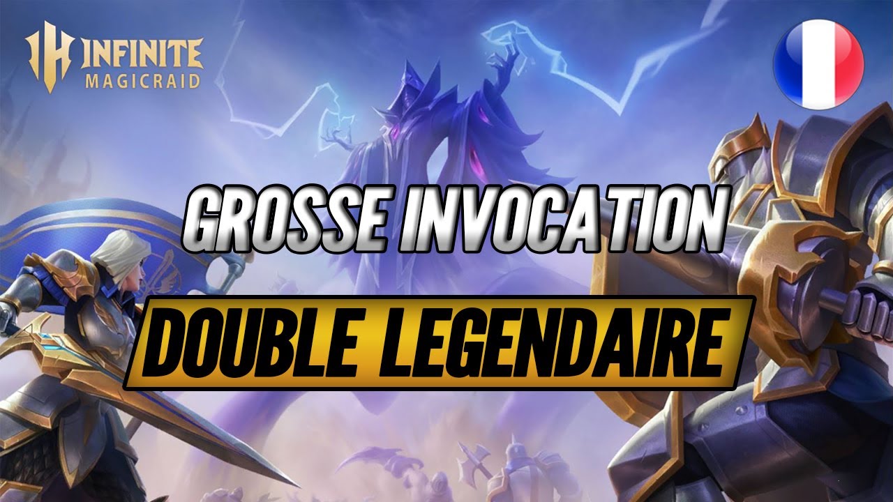 Grosse Invocation Double Légendaire - Infinite MagicRaid - YouTube