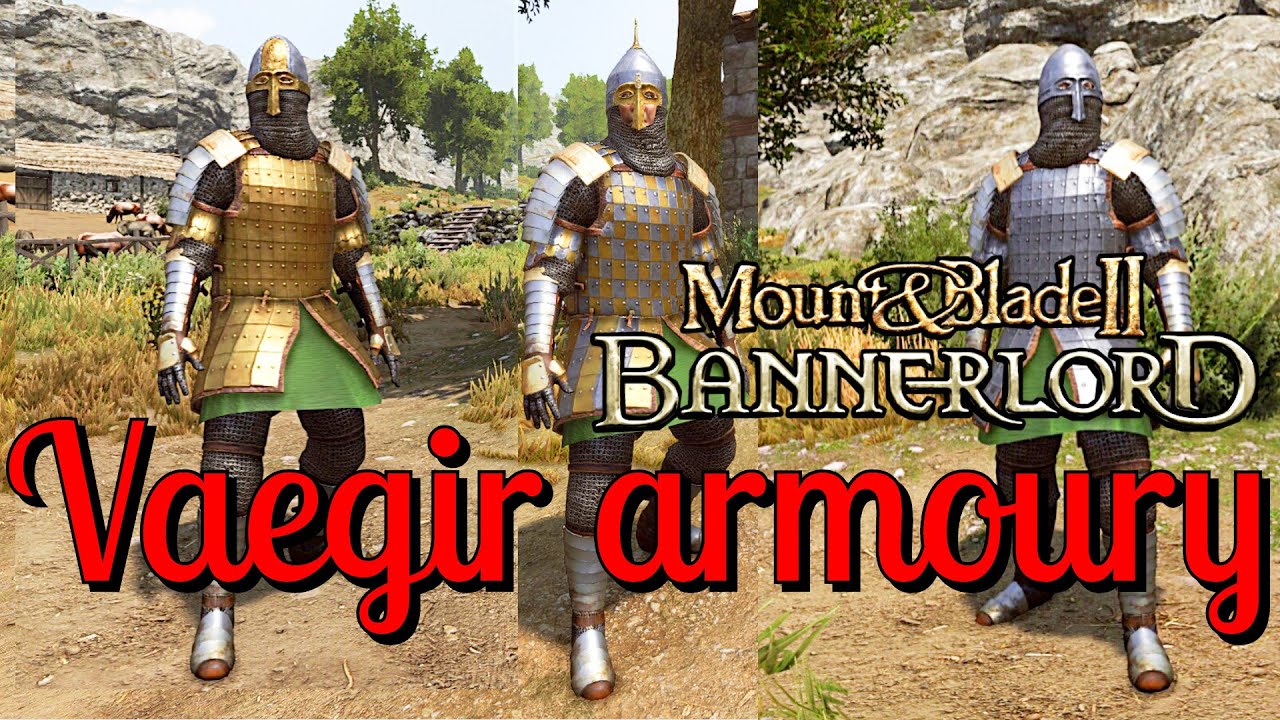 mount and blade 2 bannerlord mods - vaegir armoury - YouTube