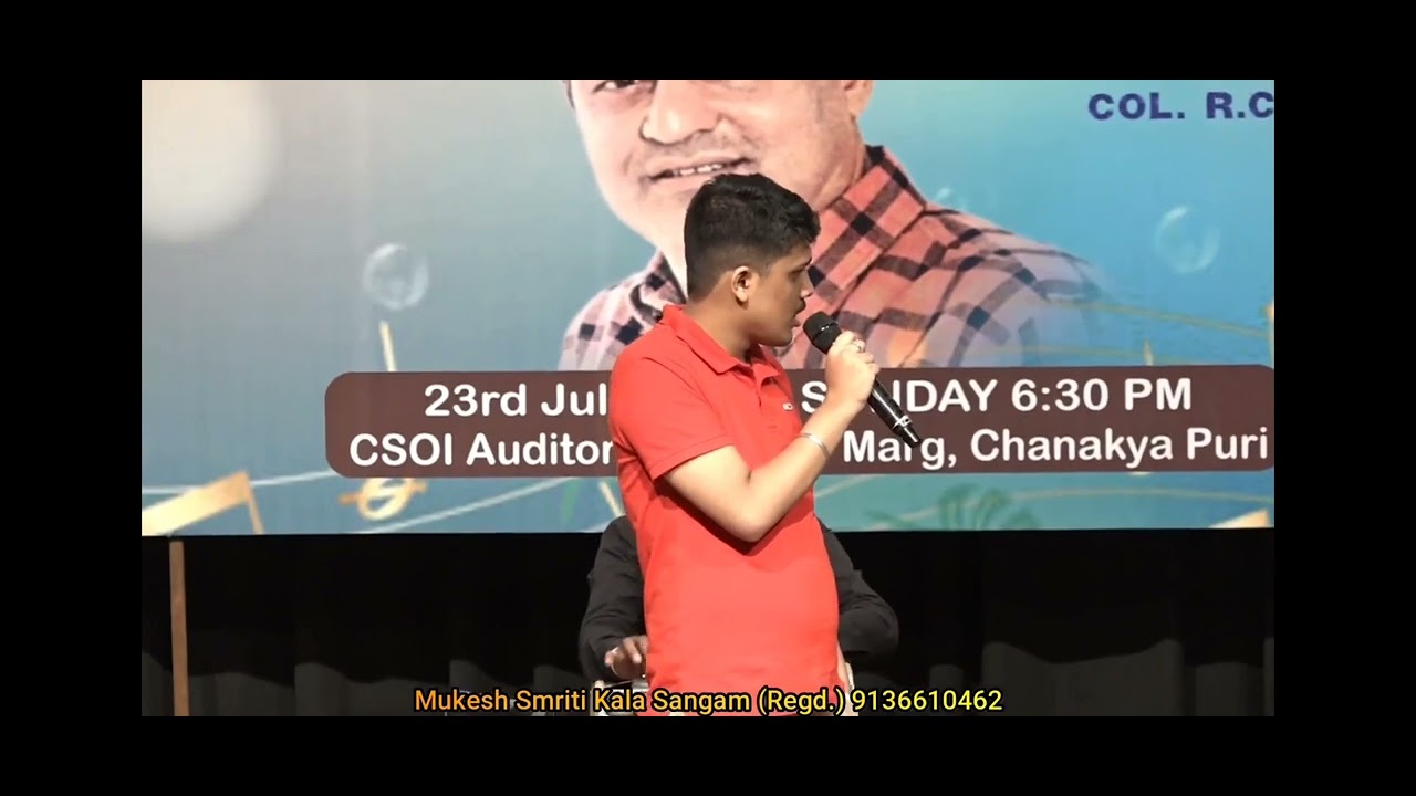 Kisi Ki Muskurahato Pe- Devansh Chandra|Cover|Mukesh Kumar|Anari|Raj Kapoor - YouTube