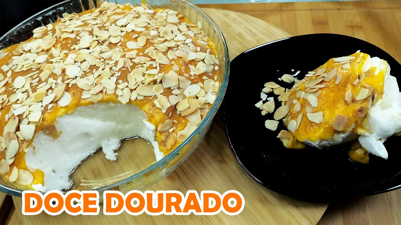 DOCE DOURADO - Poucos Ingredientes e muito fácil de fazer! - YouTube
