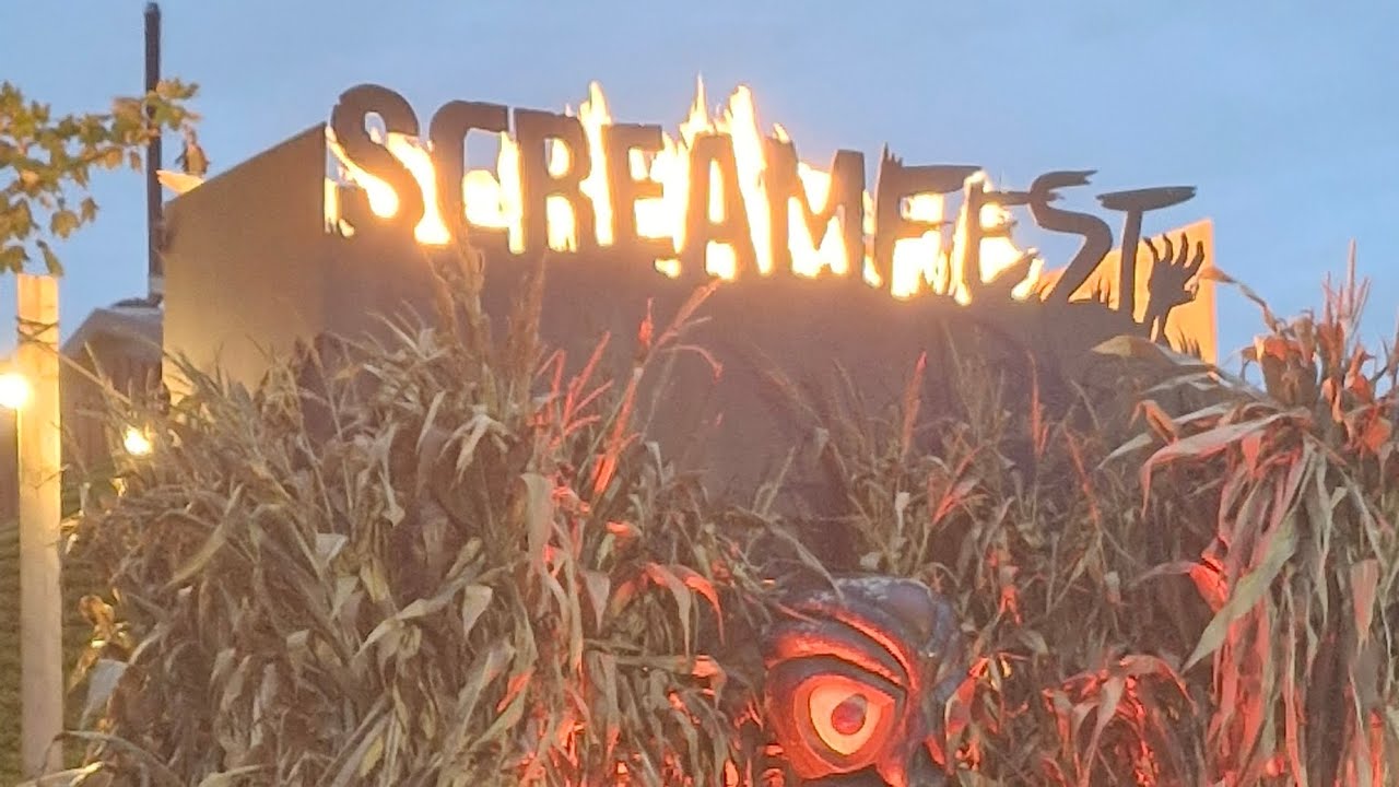 screamfest burton on trent 18th October 24. Maze review. - YouTube