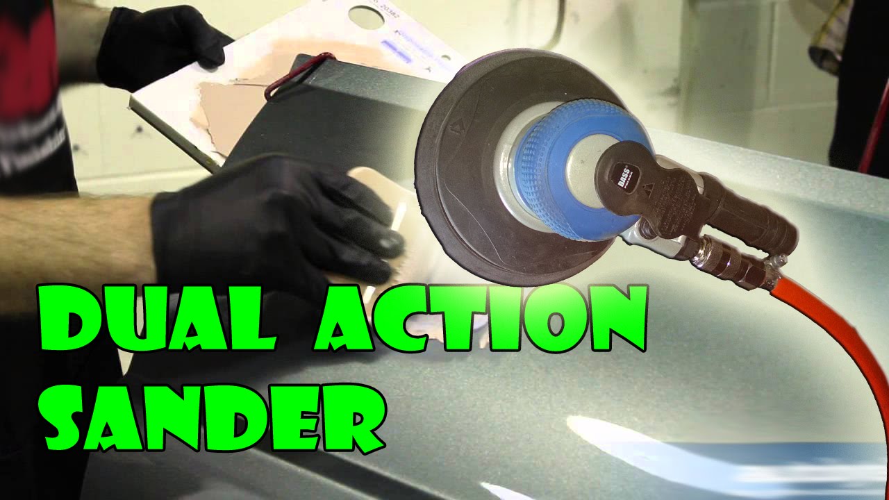 Dual Action Pneumatic Sander - YouTube