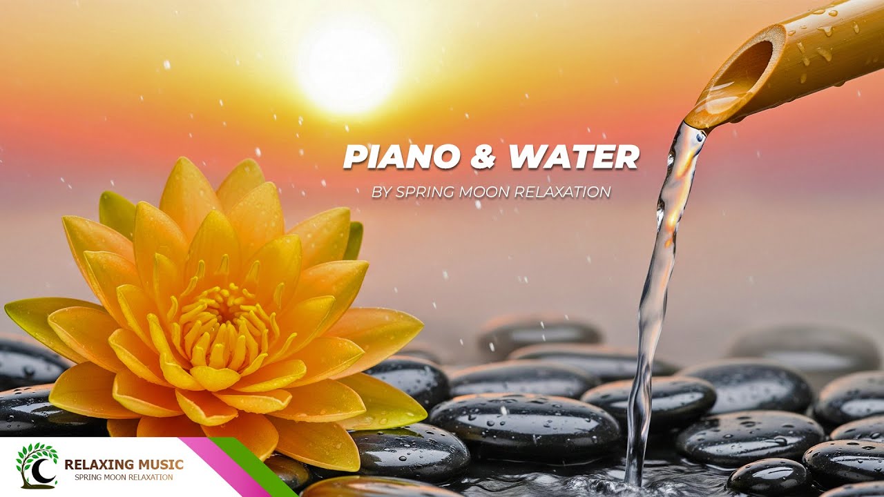 Relaxing Piano Music & Water Sounds | Sleep, Meditation, Spa, Yoga ...