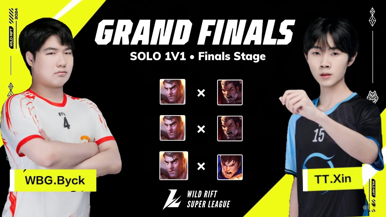WBG.Byck vs TT.Xin (Bo3) | Grand Finals - Solo 1v1 | WSL Summer 2024 ...