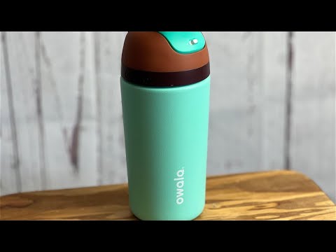 Owala Kids Flip Insulated Stainless-Steel 14 oz Water Bottle - Mint Chocolate Chip Color