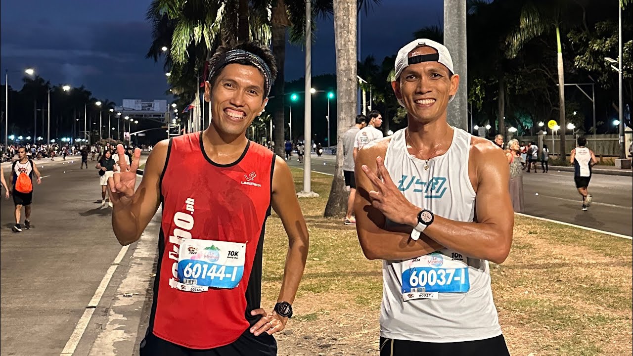 711 Run Manila 2024 (2nd Place 10K Buddy Run) - YouTube