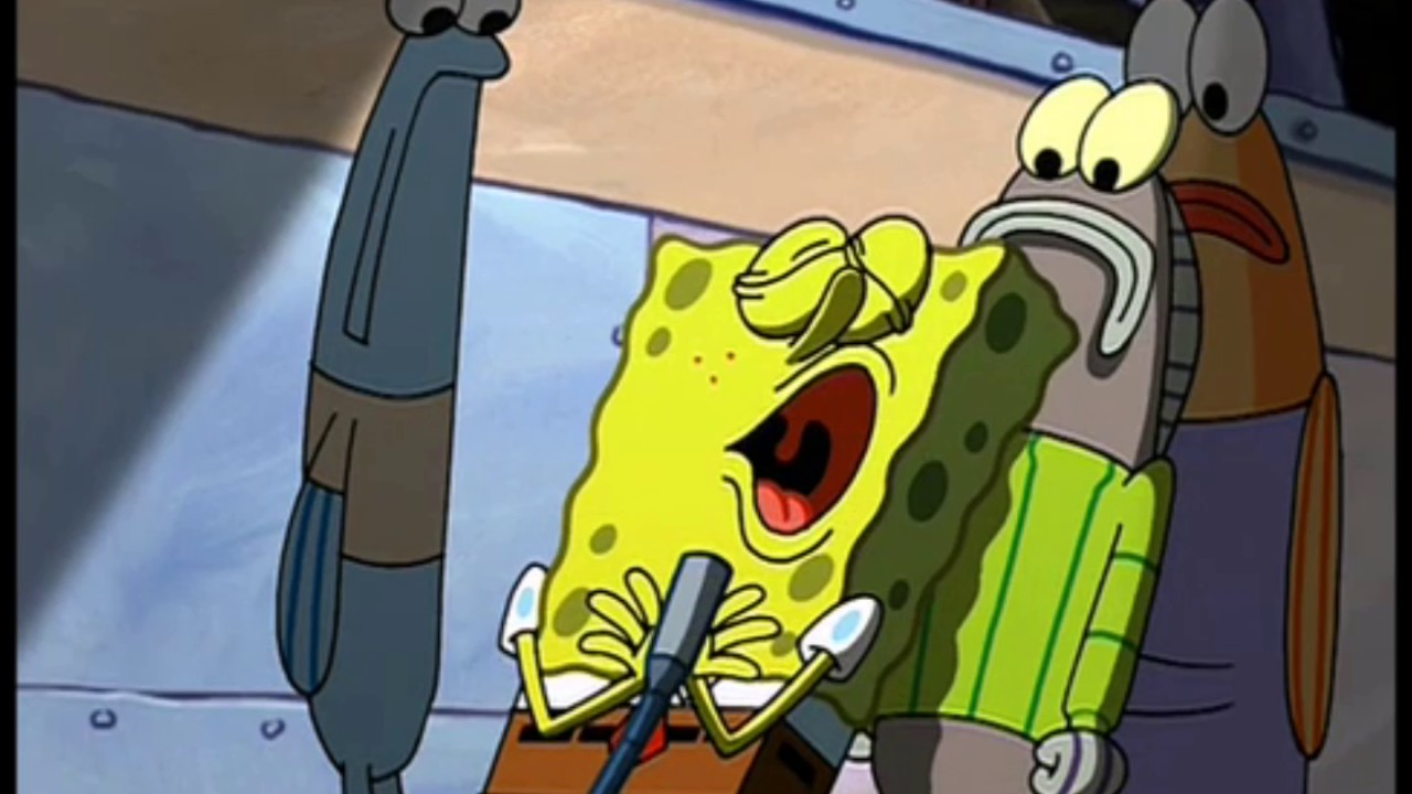 SpongeBob SquarePants Striped Sweater (Lyrics) - YouTube