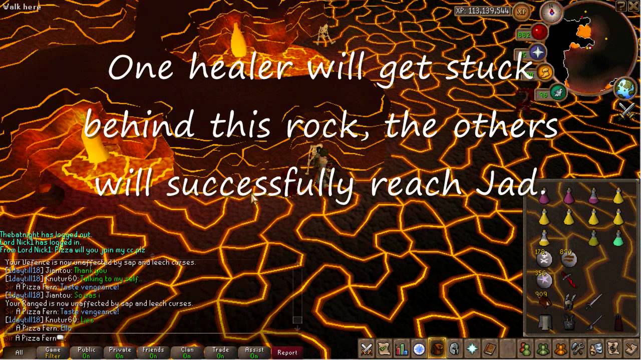 GUIDE - Alternative Methods to Kill Jad (No Prayer Switching Skills ...