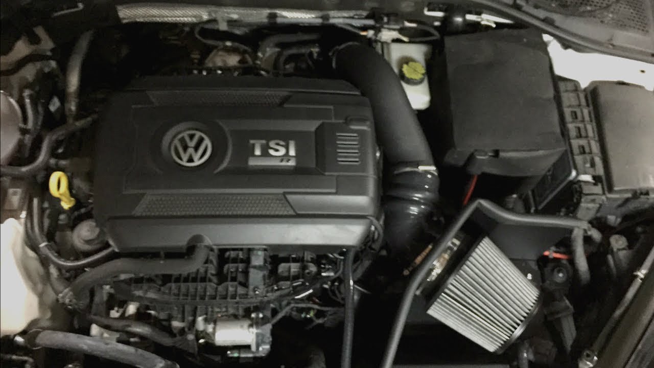 Mk7 Golf R Integrated Engineering Intake || Sound Comparison - YouTube