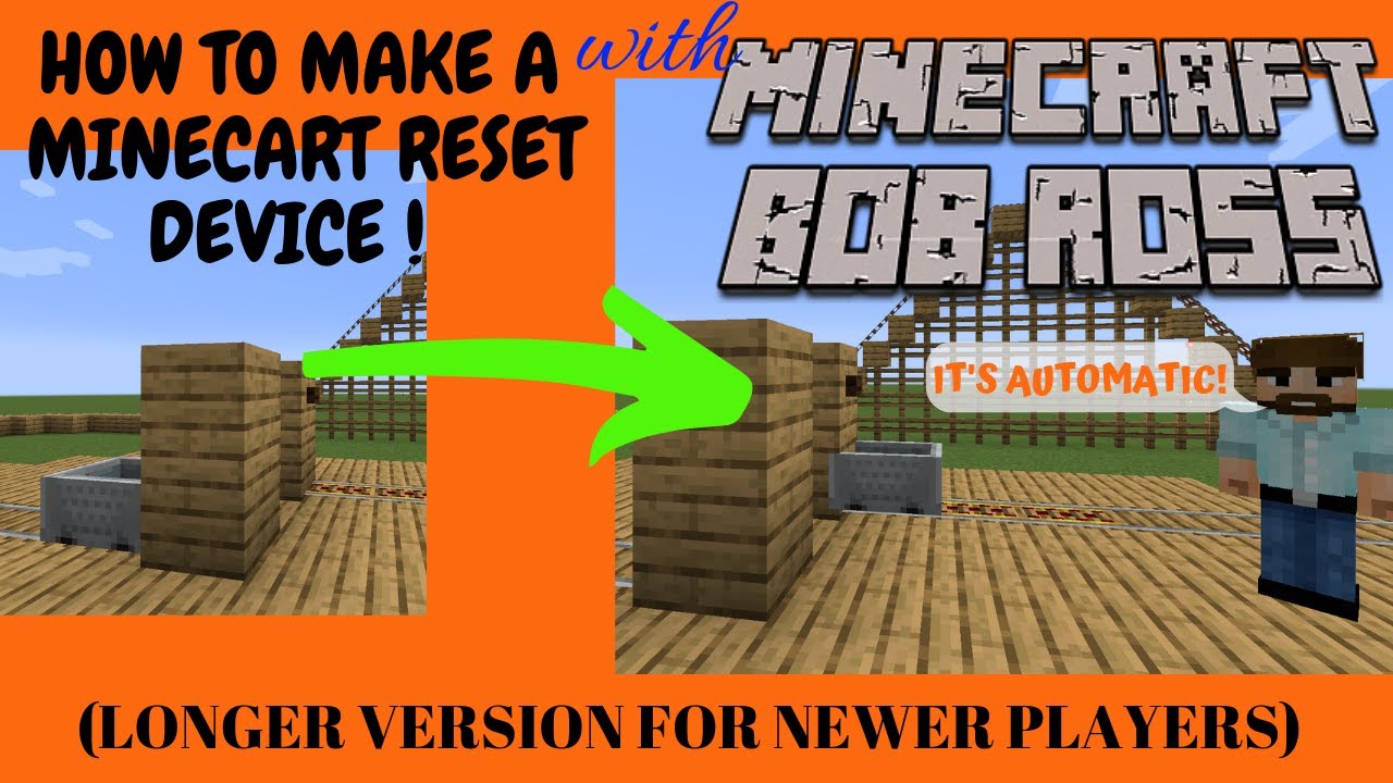 Minecart Reset System Longer Version - YouTube