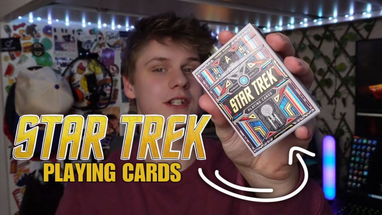 STAR TREK Playing Cards!! // Theory11 Deck Review! - YouTube