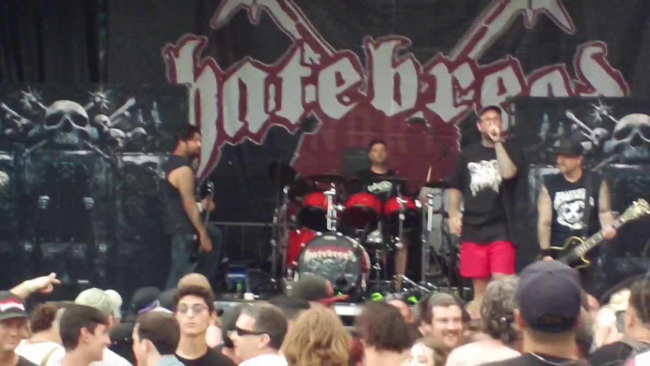 Hatebreed Live, Warped Tour 2017 PNC Bank Arts Center - YouTube
