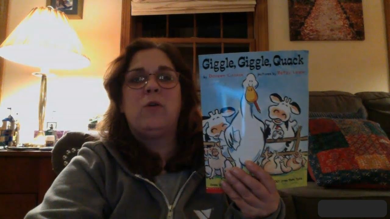 Miss Jen reads "Giggle, Giggle, Quack" - YouTube